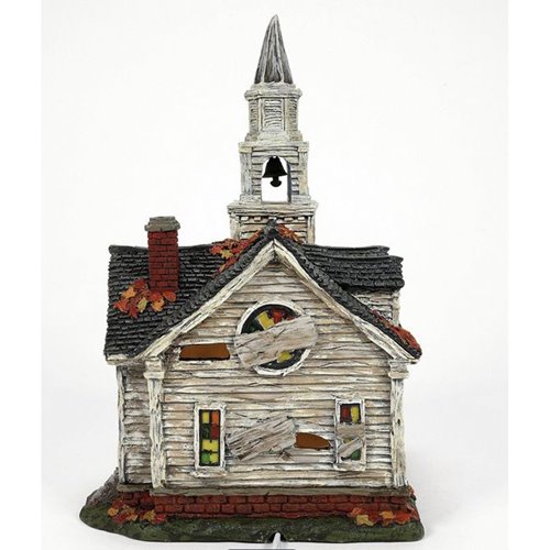 Hot Properties Village The Fallen Church of Fallwell Statue