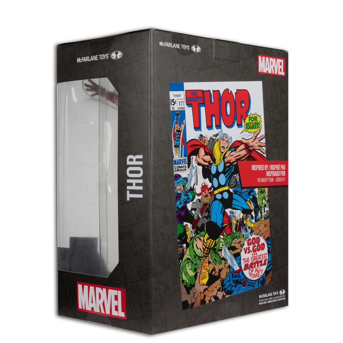 Marvel Thor The Mighty Thor #177 1:6 Scale Posed Figure with Scene and ...