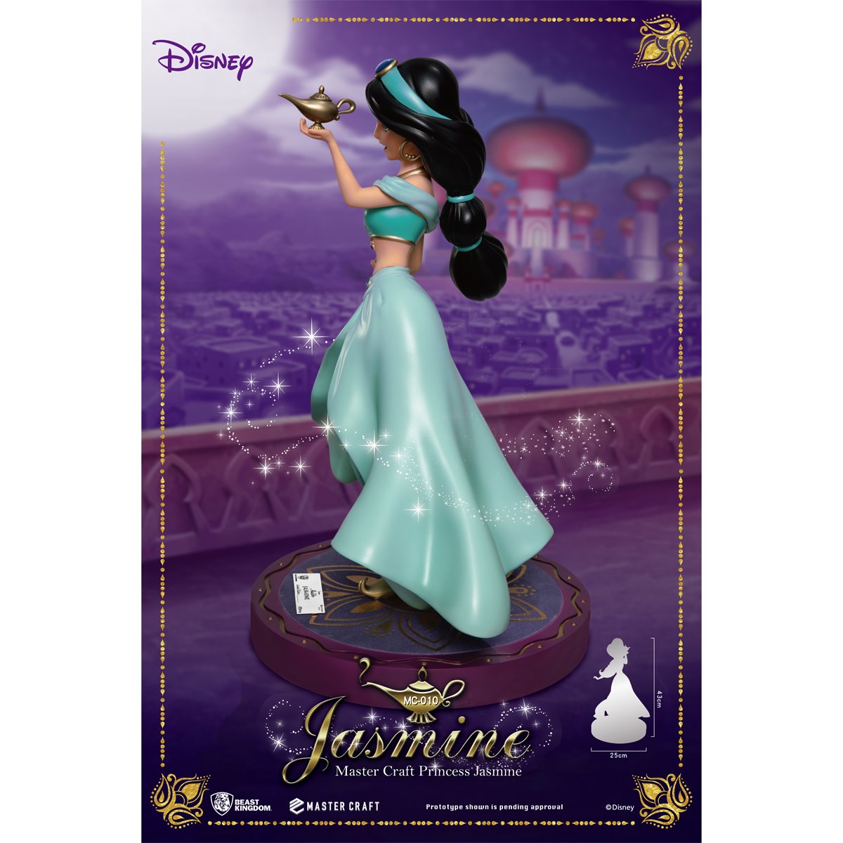 Disney Aladdin Jasmine MC-010 Master Craft Statue