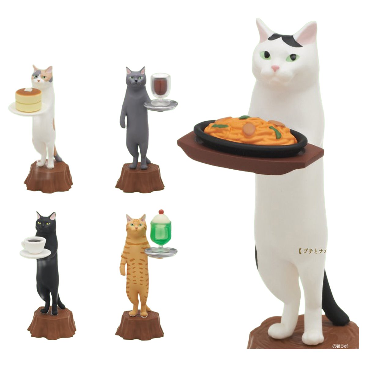 The Cat Retro Café Blind-Box Mini-Figure Case of 12