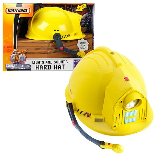 Matchbox Lights and Sounds Hard Hat - Entertainment Earth