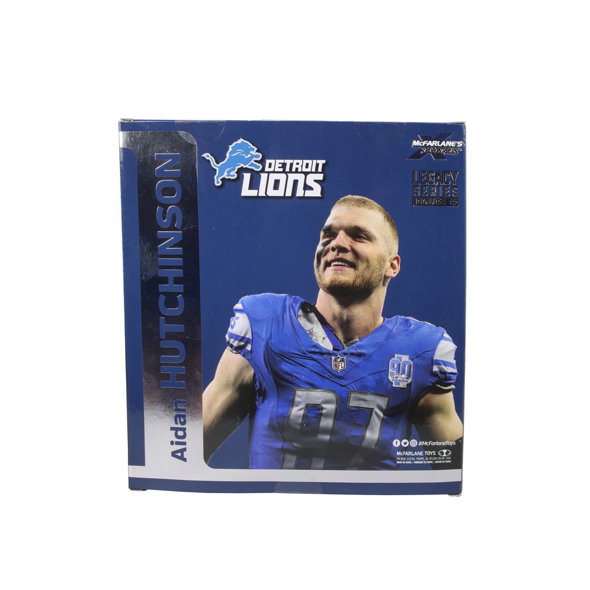 NFL SportsPicks 2024 Wave 1 Detroit Lions Aiden Hutchinson 7-Inch Scale ...
