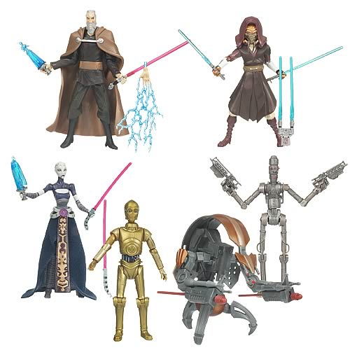 Star Wars Clone Wars Action Figures Sidekick Wave 3 and Base