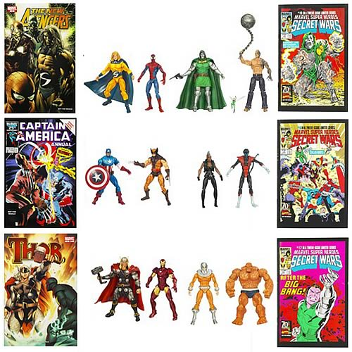Marvel Universe Action Figure Comic Packs Wave 7 Revision 2