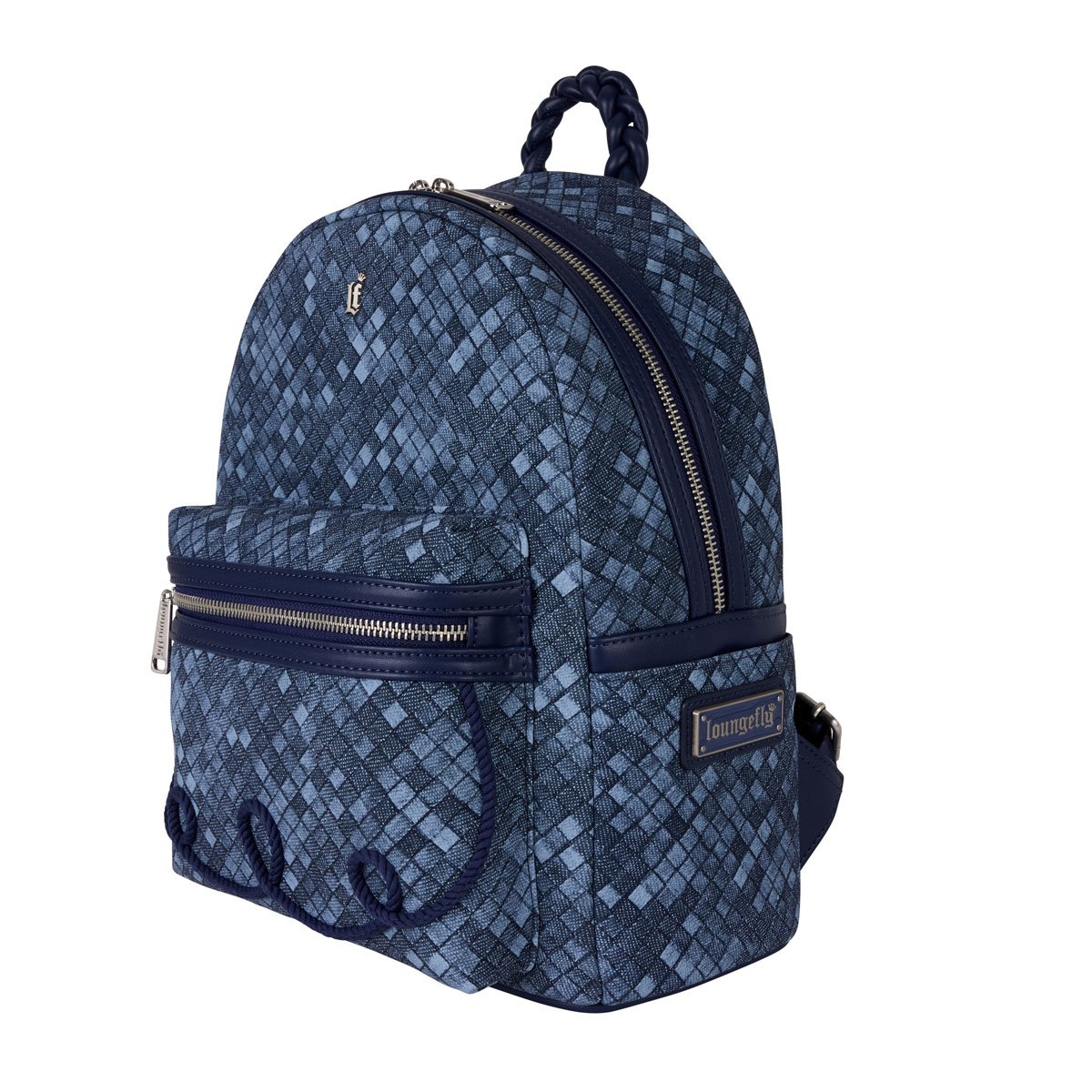 Loungefly Denim Mini Backpack - Entertainment Earth