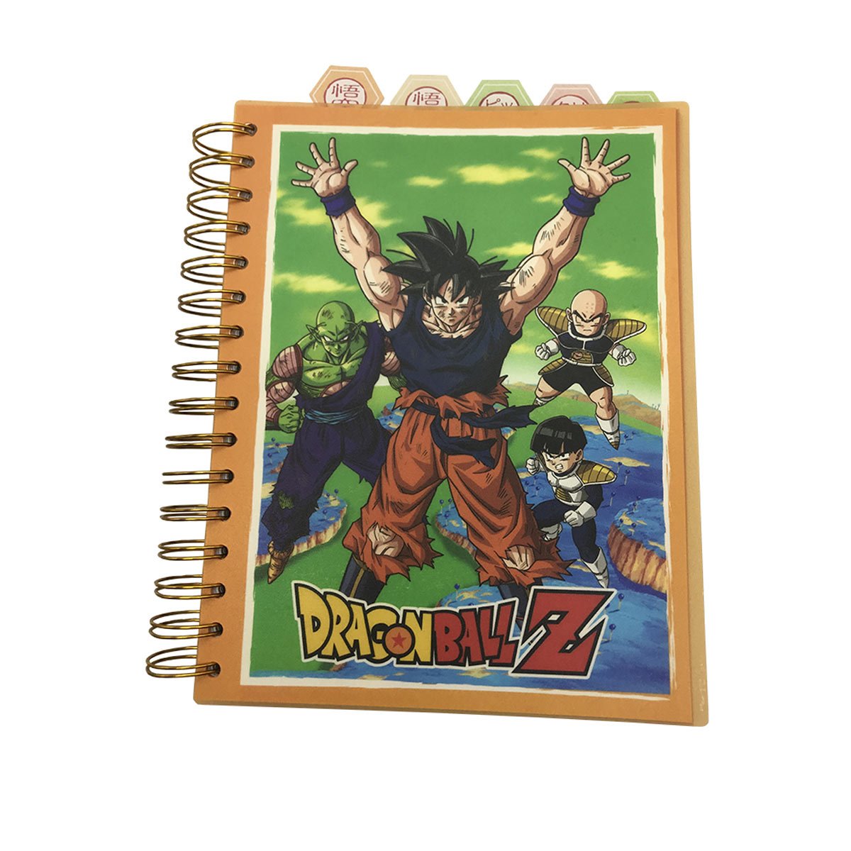 Dragon Ball Z Tabbed Notebook - Entertainment Earth