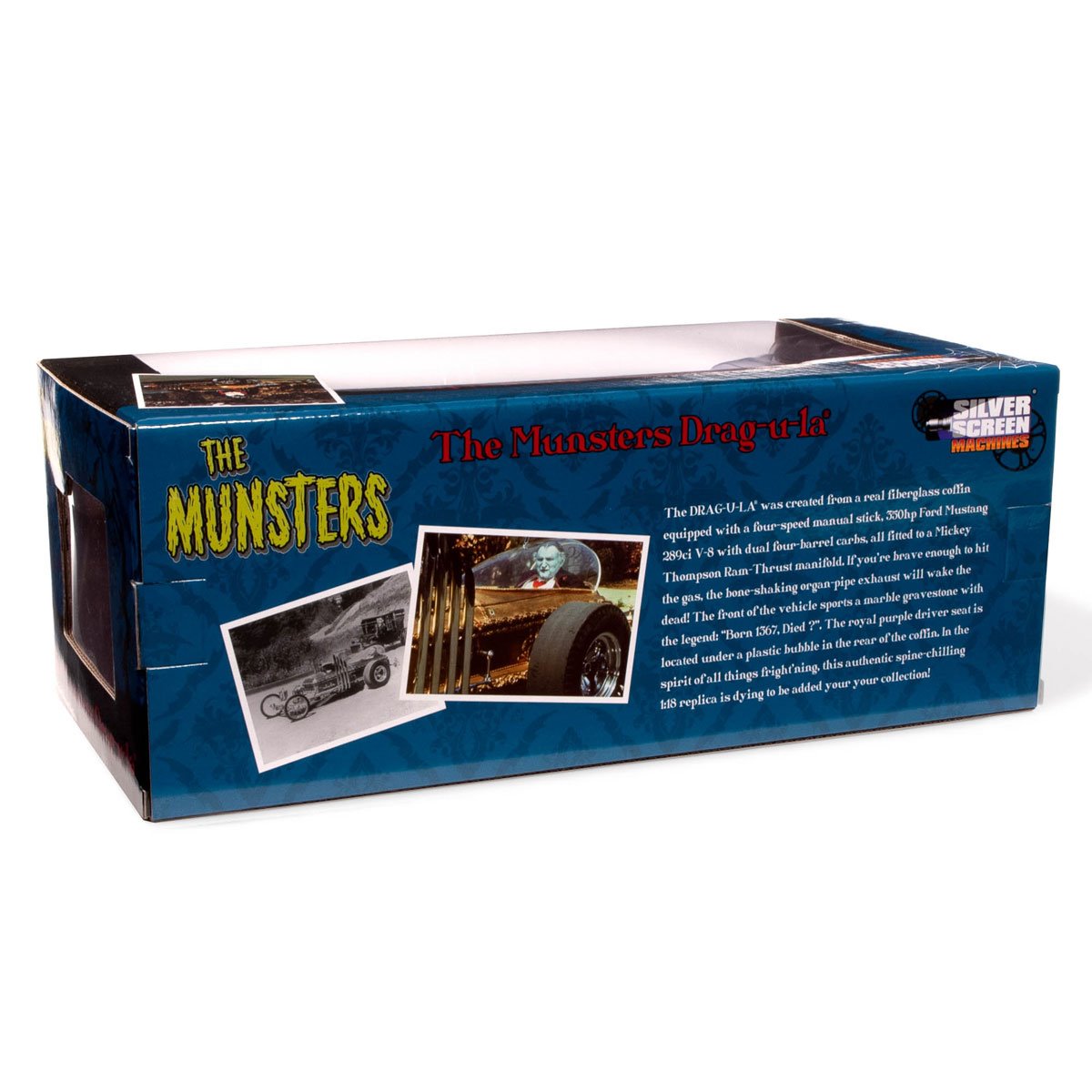 The Munsters George Barris Dragula 1:18 Scale Die-Cast Metal Vehicle