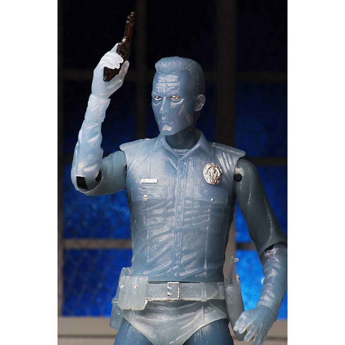 Terminator 2 Kenner Tribute 7in White Hot T-1000, Not Mint
