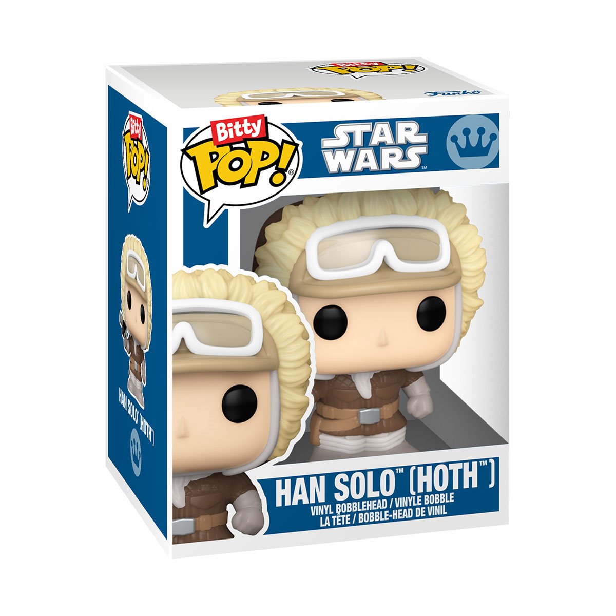 Star Wars Luke Skywalker (Hoth) Series 2 Funko Bitty Pop! Mini-Figure 4 ...