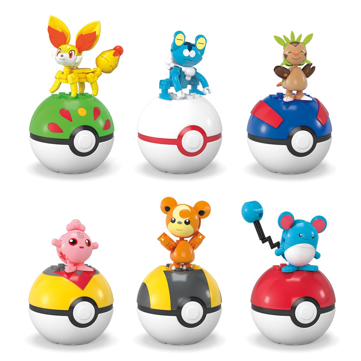Mega Construx Pokemon Poke Ball Wave 20 Case of 12