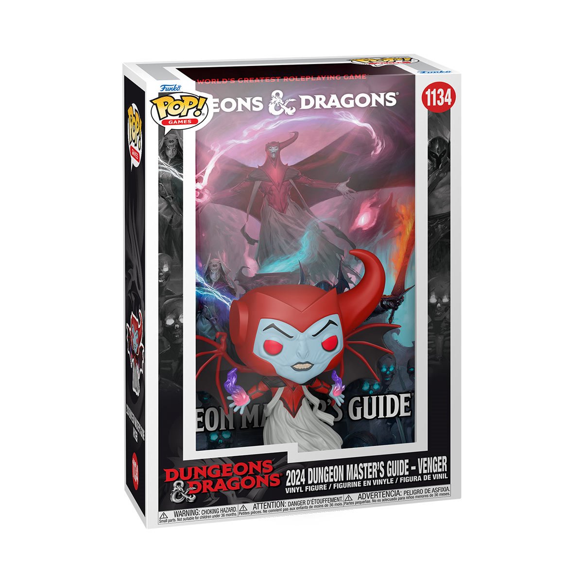 Dungeons & Dragons 2024 Dungeon Master's Guide - Venger Funko Pop! Book ...