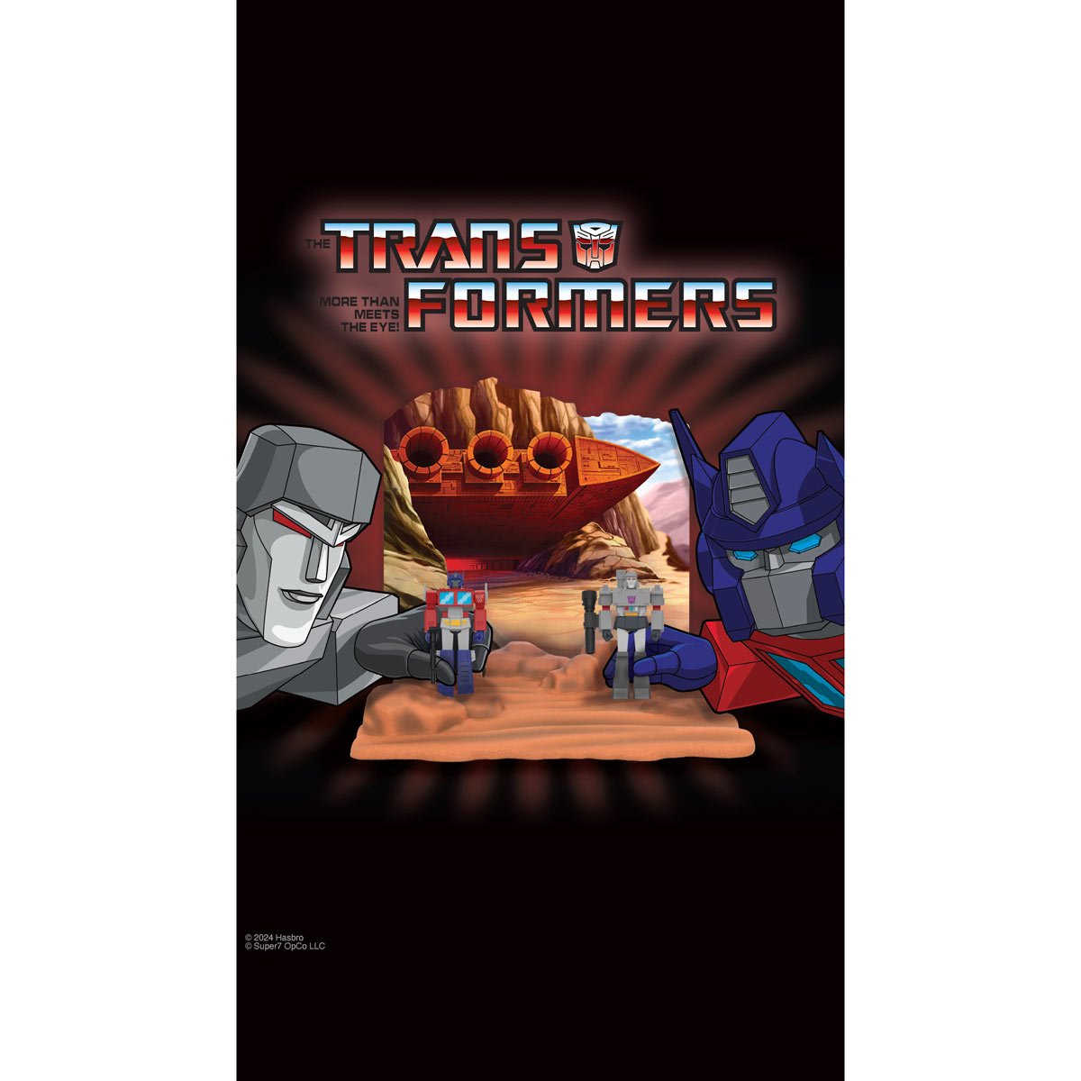 Transformers The Ark ReAction Figure Playset with Optimus Prime and ...