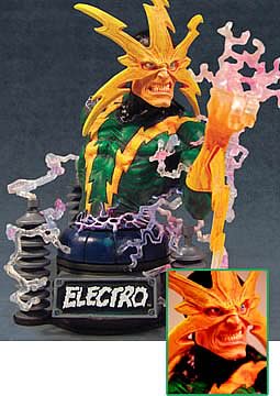 Rogues Gallery Electro Bust - Entertainment Earth