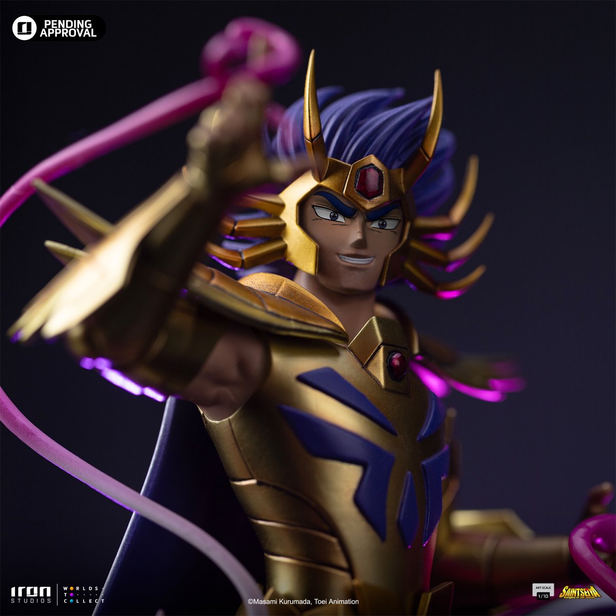 Saint Seiya Cancer Deathmask 1:10 Art Scale Limited Edition Statue