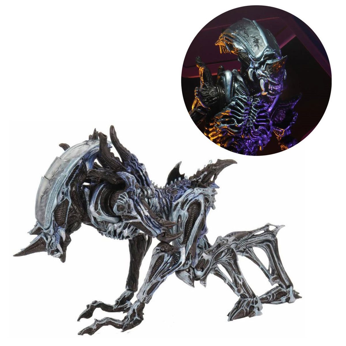 Aliens Ultimate Rhino Alien Kenner Tribute Version 2 7-Inch Scale ...