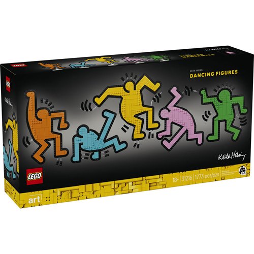 LEGO Art 31216 Keith Haring Dancing Figures