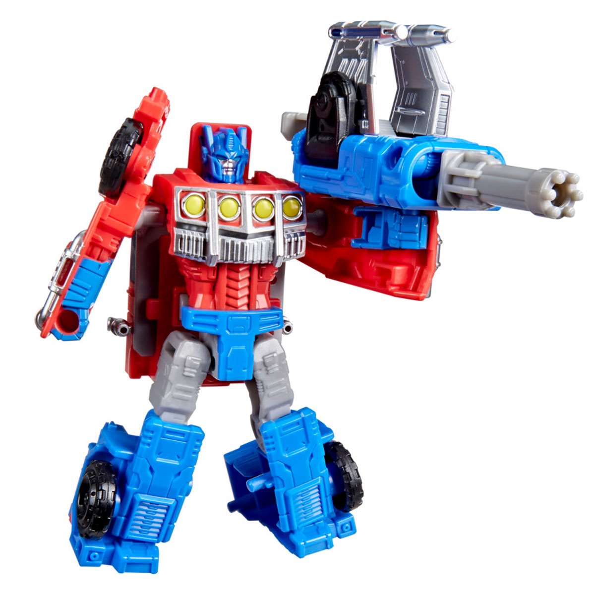 Transformers Cyberworld Offroad Optimus Prime Cyber Changers 4-Inch ...