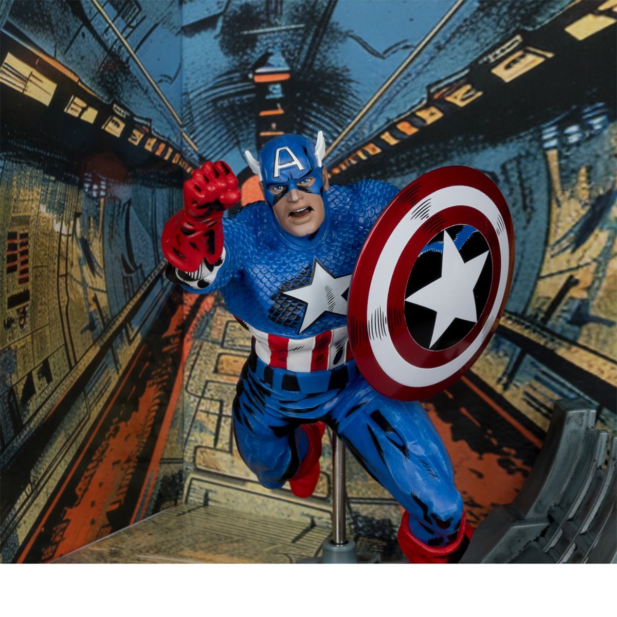 Marvel Wave 2 1:10 Scale Posed Figure with Scene Case of 6