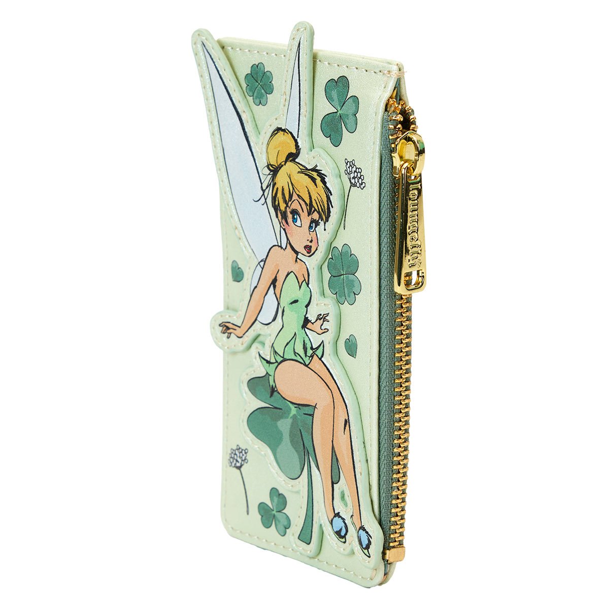 Tinker Bell Four Leaf Clover Large Cardholder