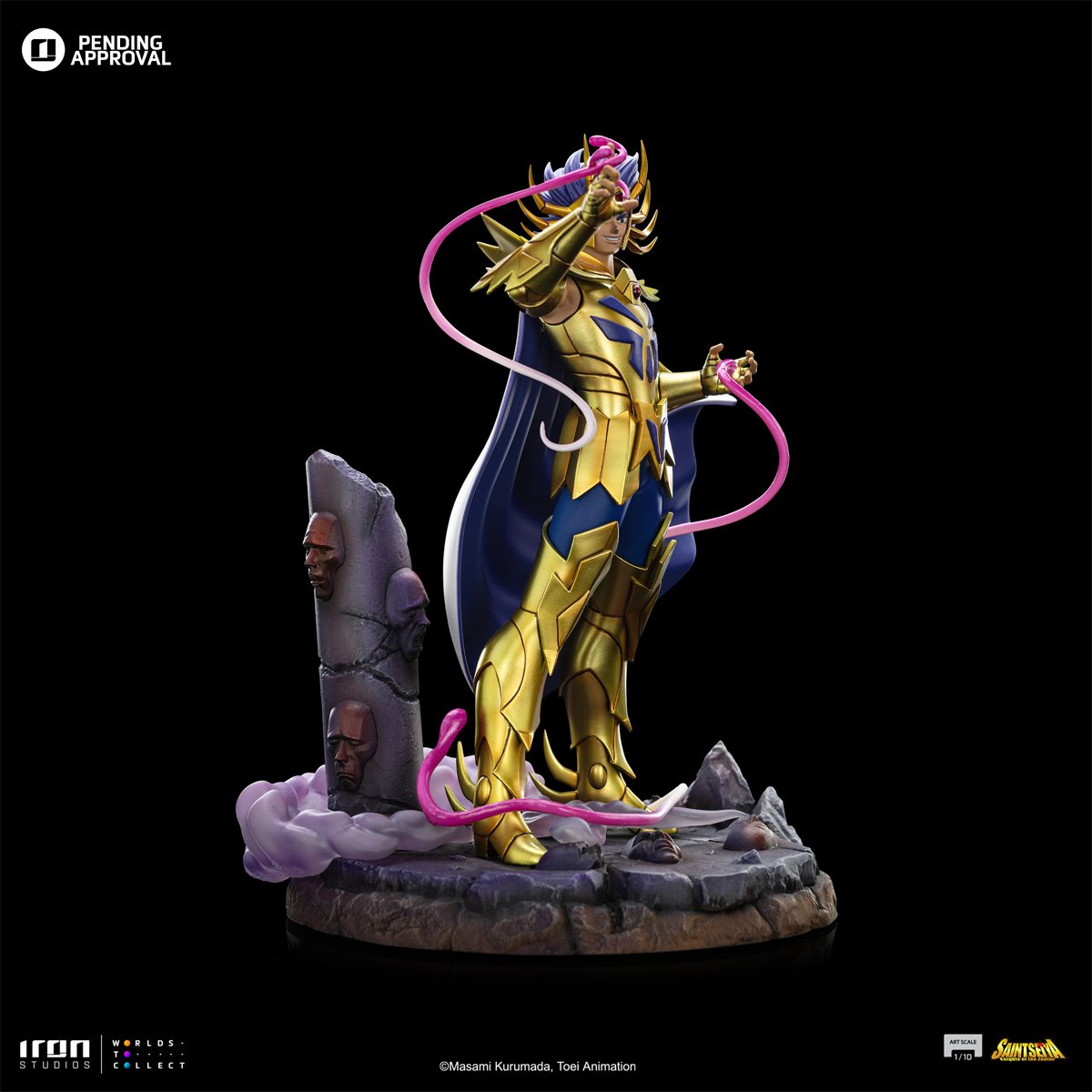 Saint Seiya Cancer Deathmask 1:10 Art Scale Limited Edition Statue
