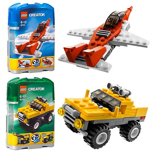 LEGO Creator Minis Jet and Truck Case - Entertainment Earth