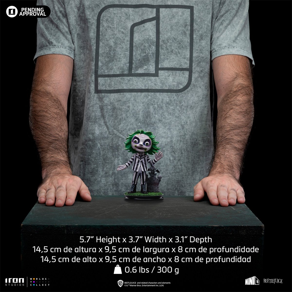 Beetlejuice MiniCo Vinyl Figure - Entertainment Earth