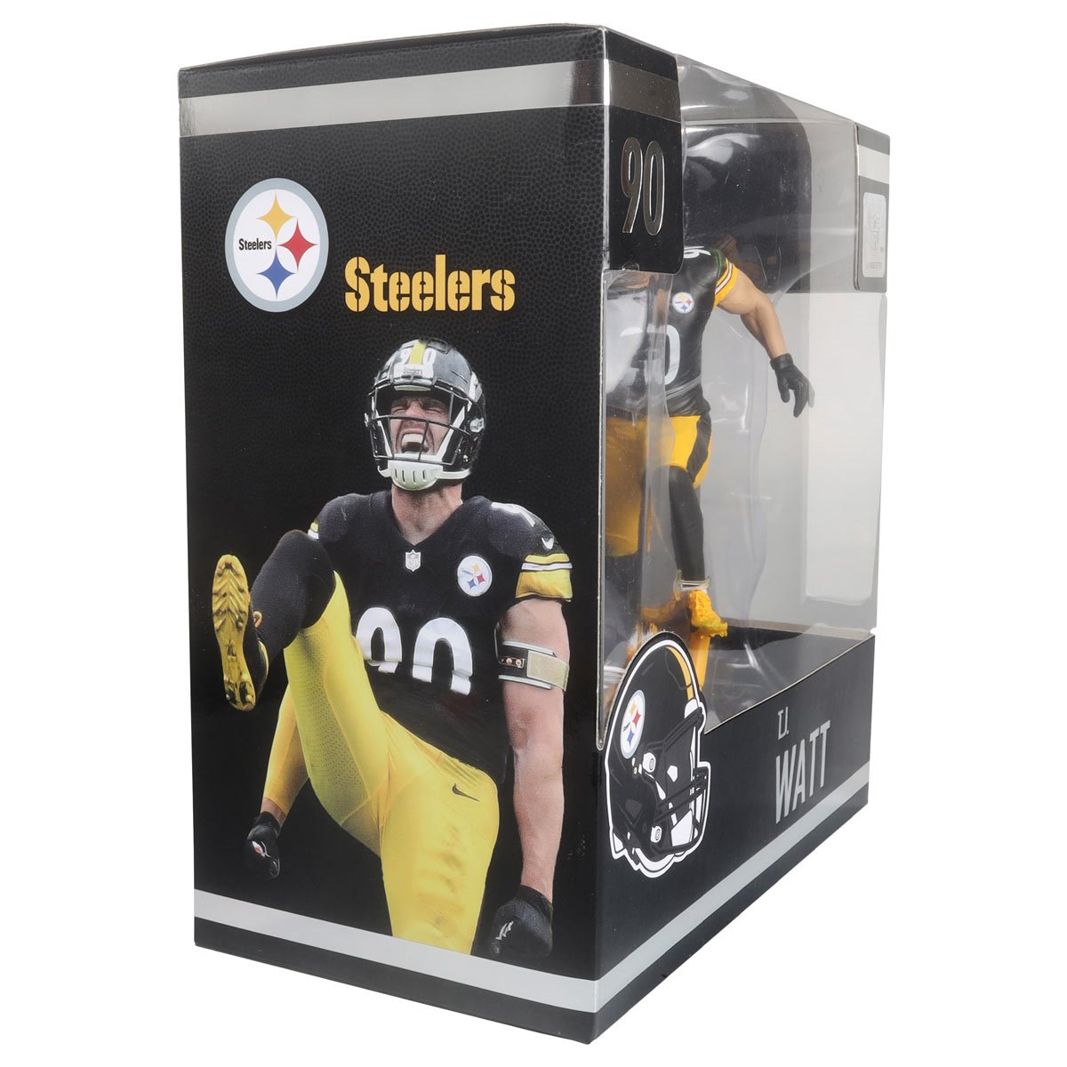 NFL SportsPicks 2024 Wave 2 Pittsburgh Steelers TJ Watt 7-Inch Scale ...