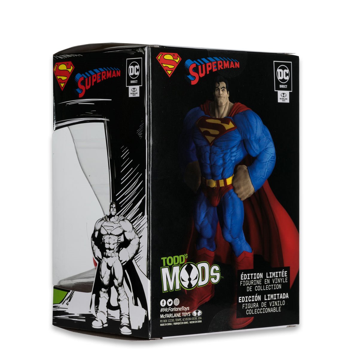 DC Direct Collector Vinyl Wave 2 Superman Todd's Mods Limited Edition 4 ...