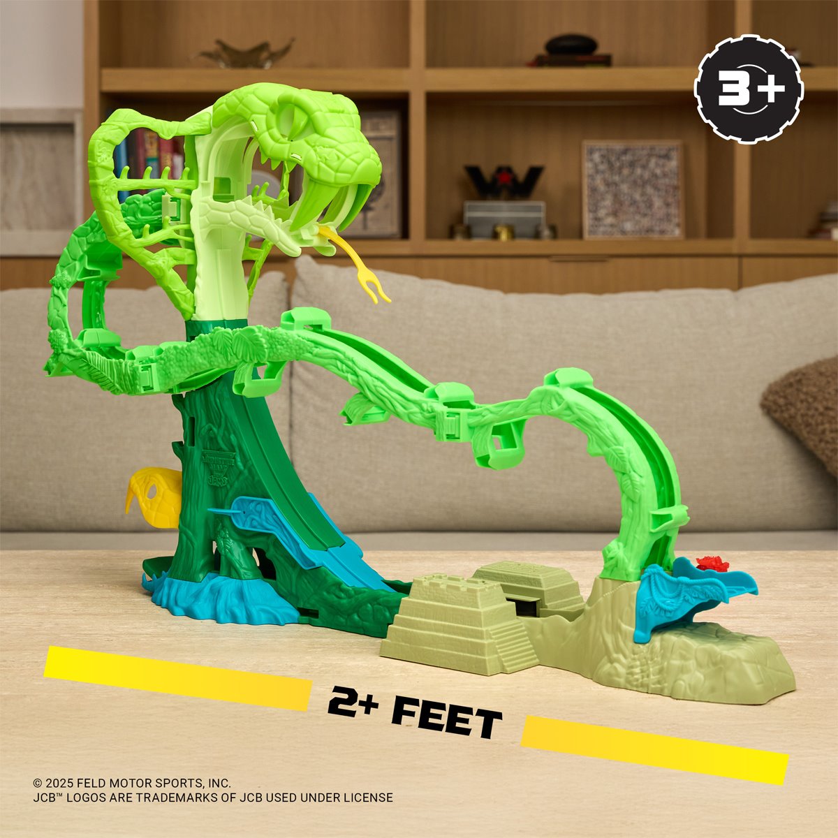 Monster Jam Mini Jams Cobras Crazy Escape Playset