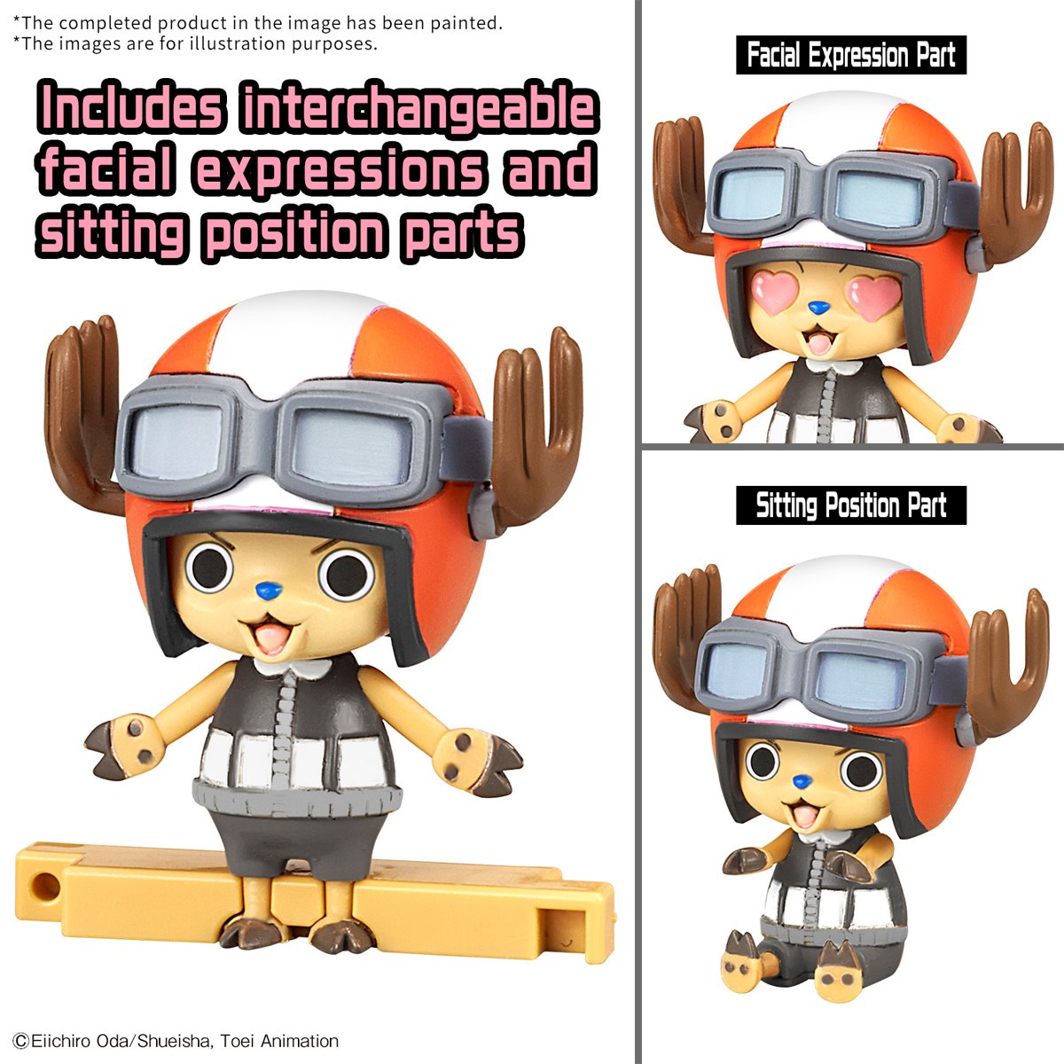 One Piece Chopper Robo Super 4 and 5 (Kung Fu Tracer and Walk Hopper ...