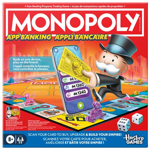 Monopoly App Banking Board Game - Entertainment Earth