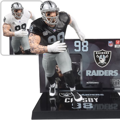 NFL Action Figures Maxx Crosby - Entertainment Earth