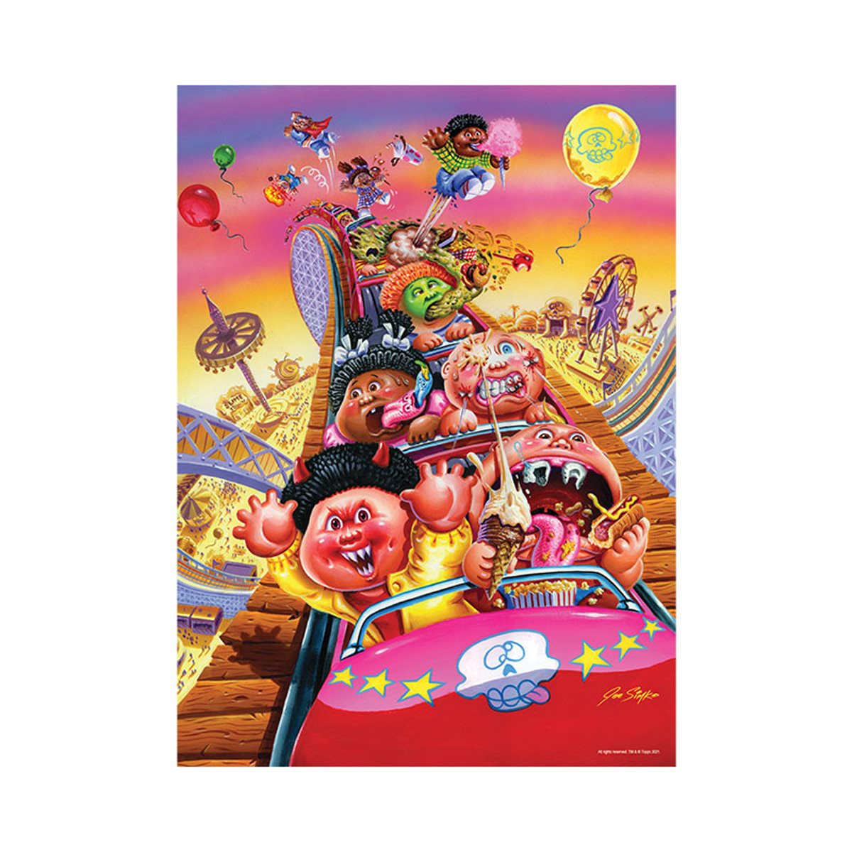 Garbage Pail Kids Thrills and Chills 1,000-Piece Puzzle