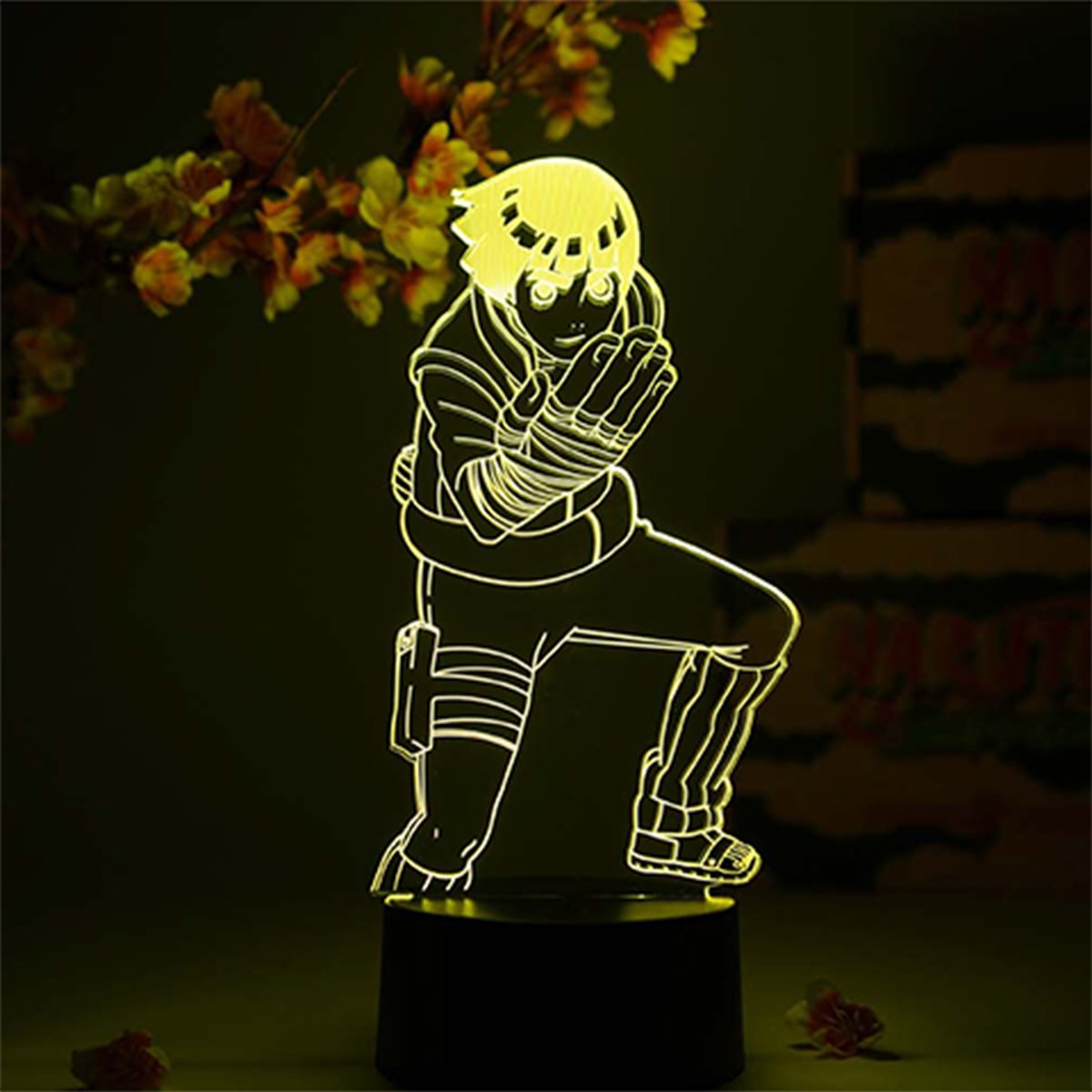 Naruto: Shippuden Rock Lee Otaku Lamp - Entertainment Earth