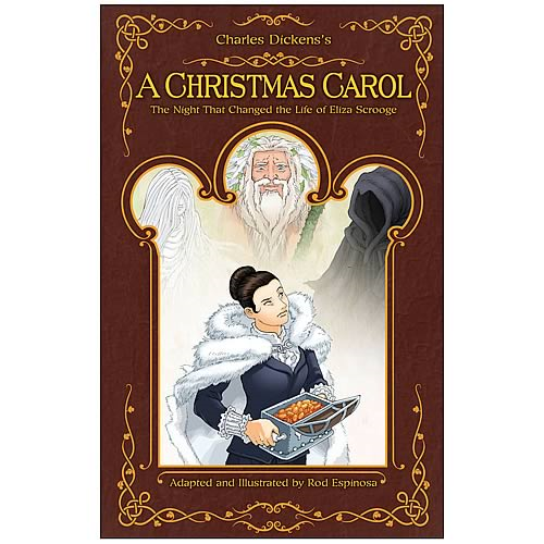 Christmas Carol of Eliza Scrooge Hardcover Graphic Novel