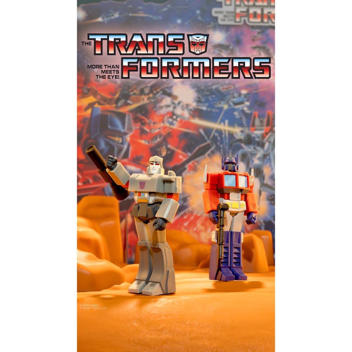 Transformers The Ark ReAction Figure Playset with Optimus Prime and ...