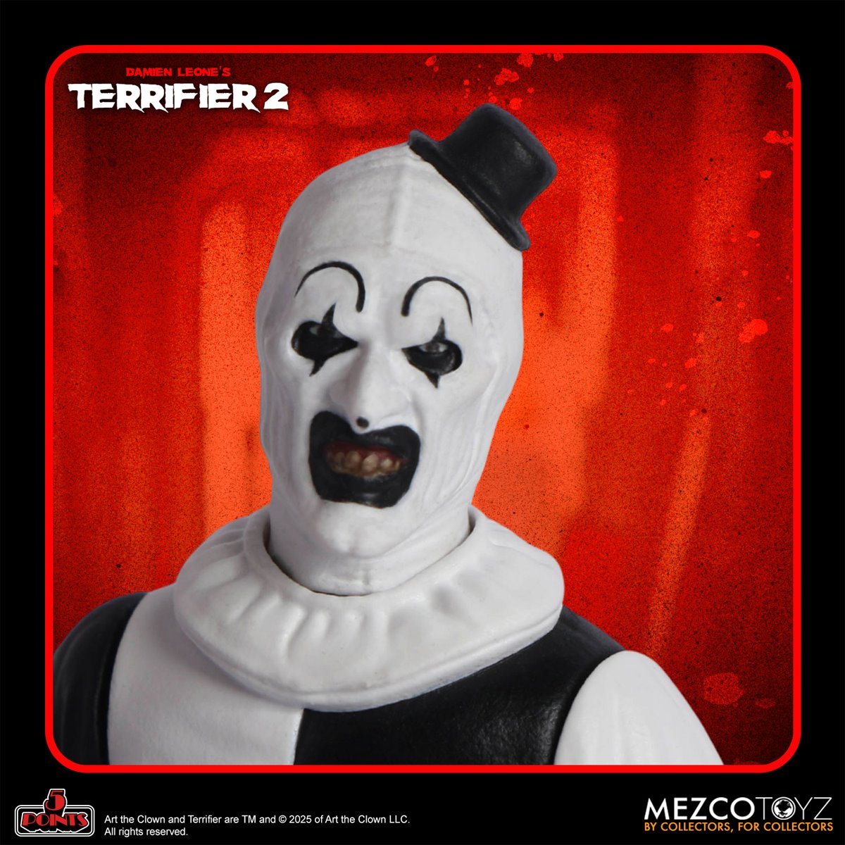 Terrifier 2 5 Points Action Figures Set of 2