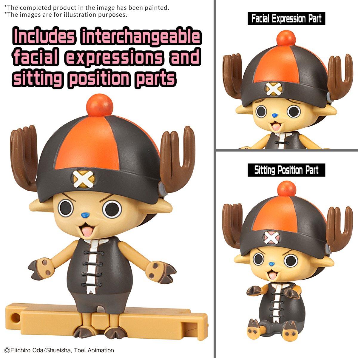 One Piece Chopper Robo Super 4 and 5 (Kung Fu Tracer and Walk Hopper ...