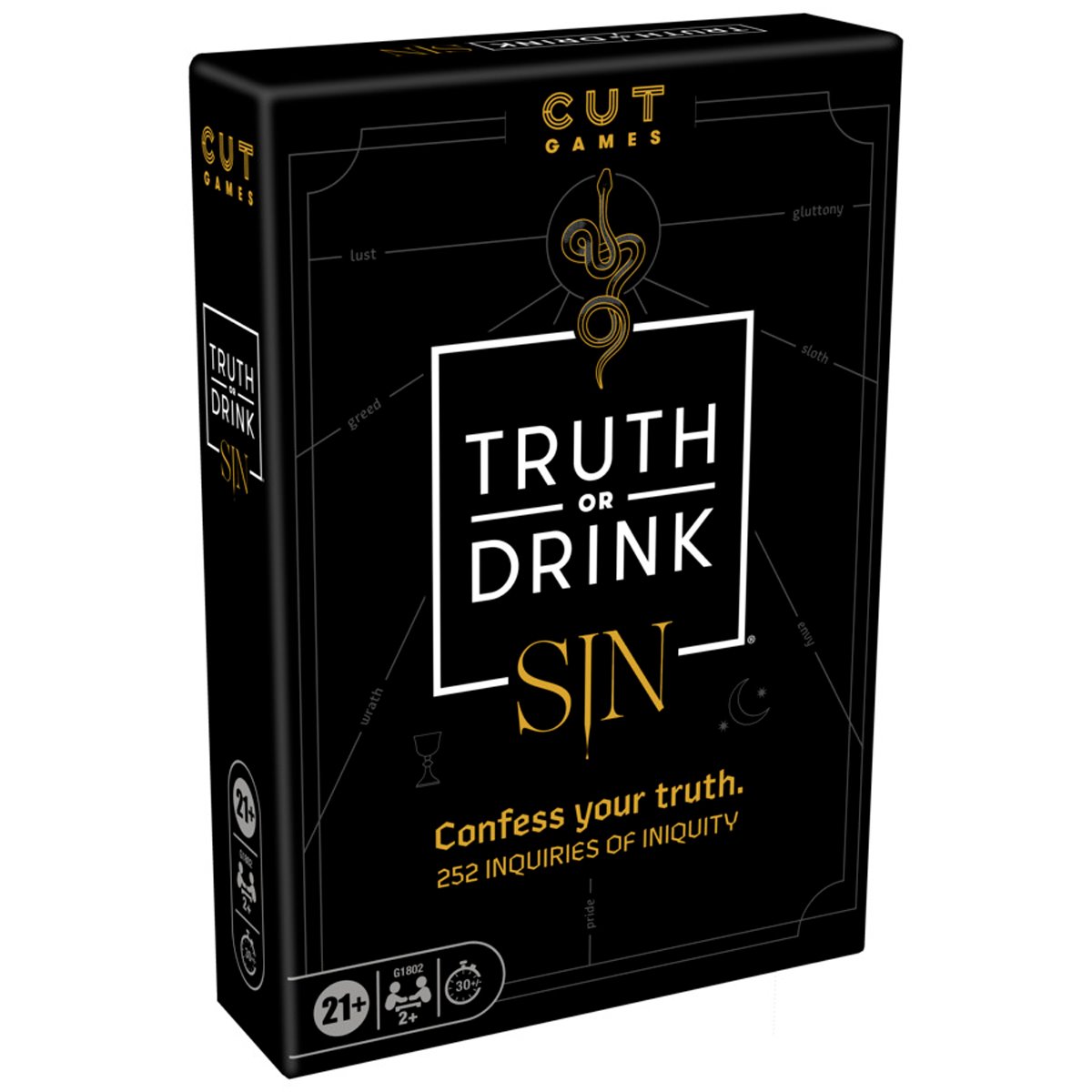 Truth or Drink: Sin Party Edition Game - Entertainment Earth