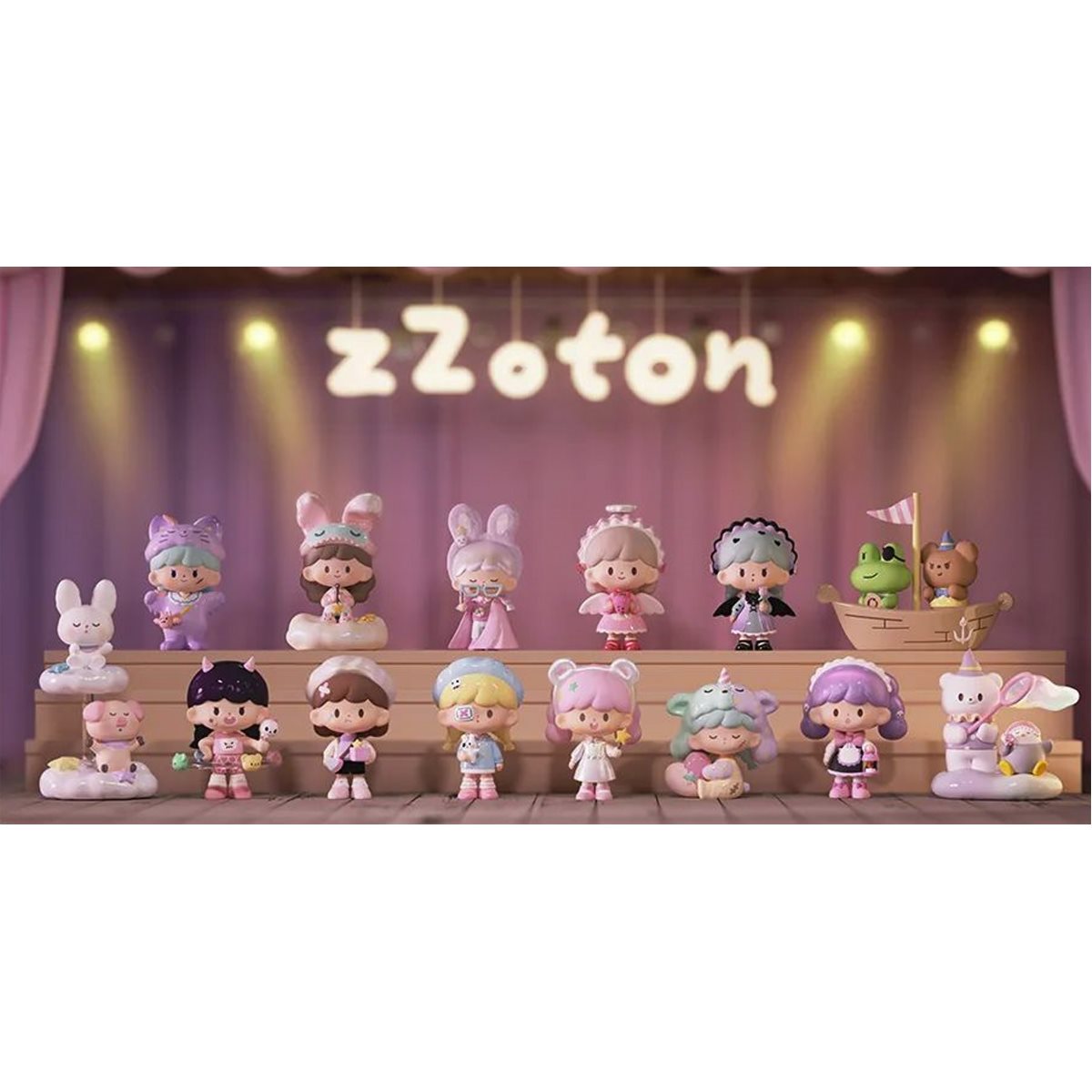 zZton Dreamy Stage Blind-Box Vinyl Figure Case of 12