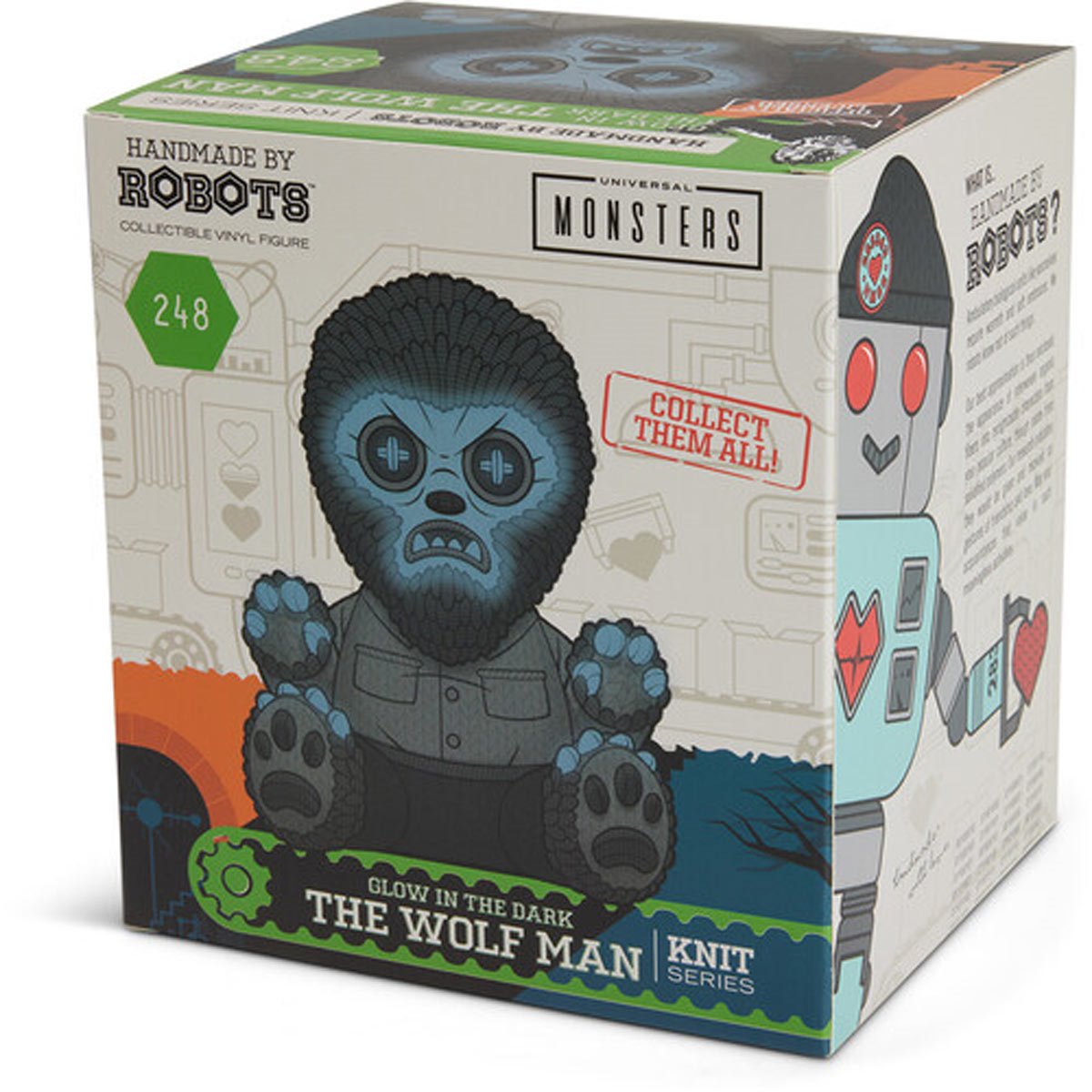 Universal Monsters The Wolf Man #248 Limited Edition Glow-in-the-Dark ...