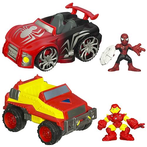 Superhero Squad Mini Vehicles Wave 3 - Entertainment Earth