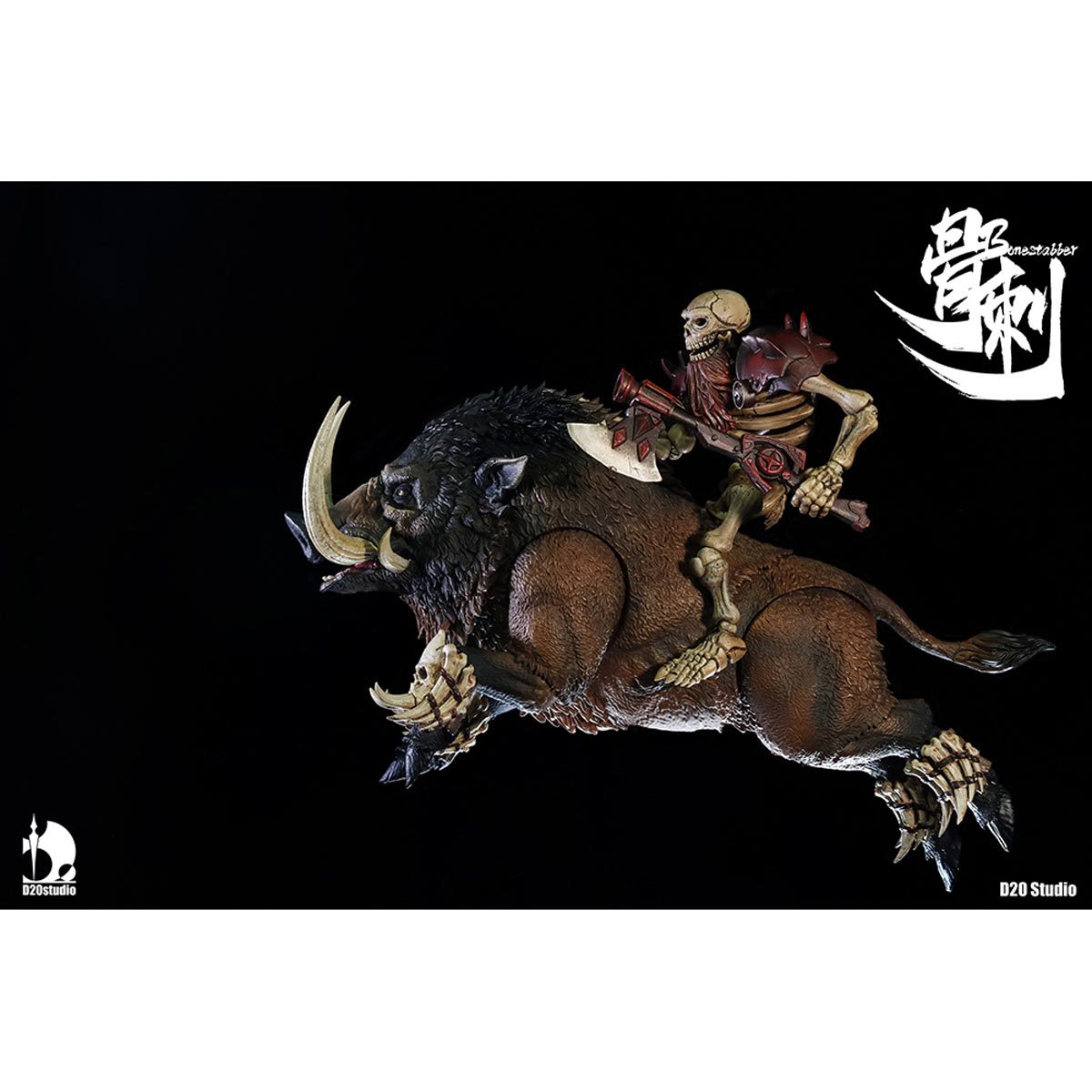 Battle Boar Bonestabber Brown Version 1:12 Scale Action Figure