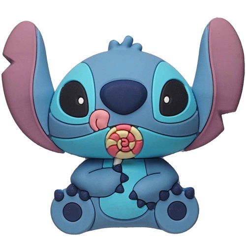 Lilo & Stitch Stitch with Lollipop 3D Foam Magnet