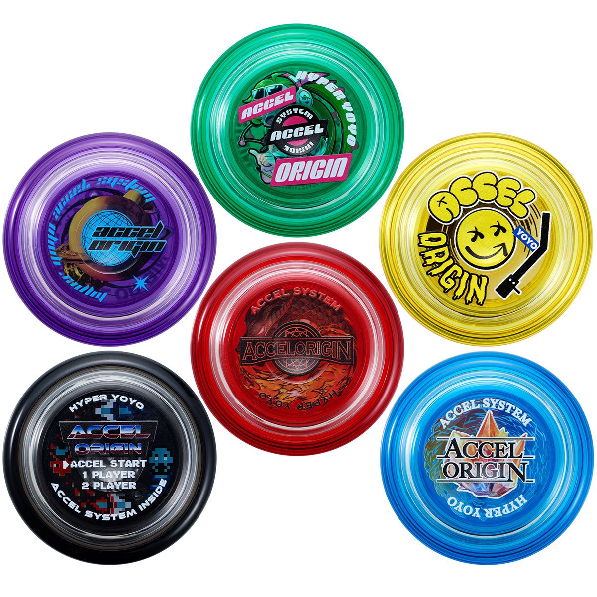 Hyper Yoyo Accel Origin Yoyo Case of 6 - Entertainment Earth