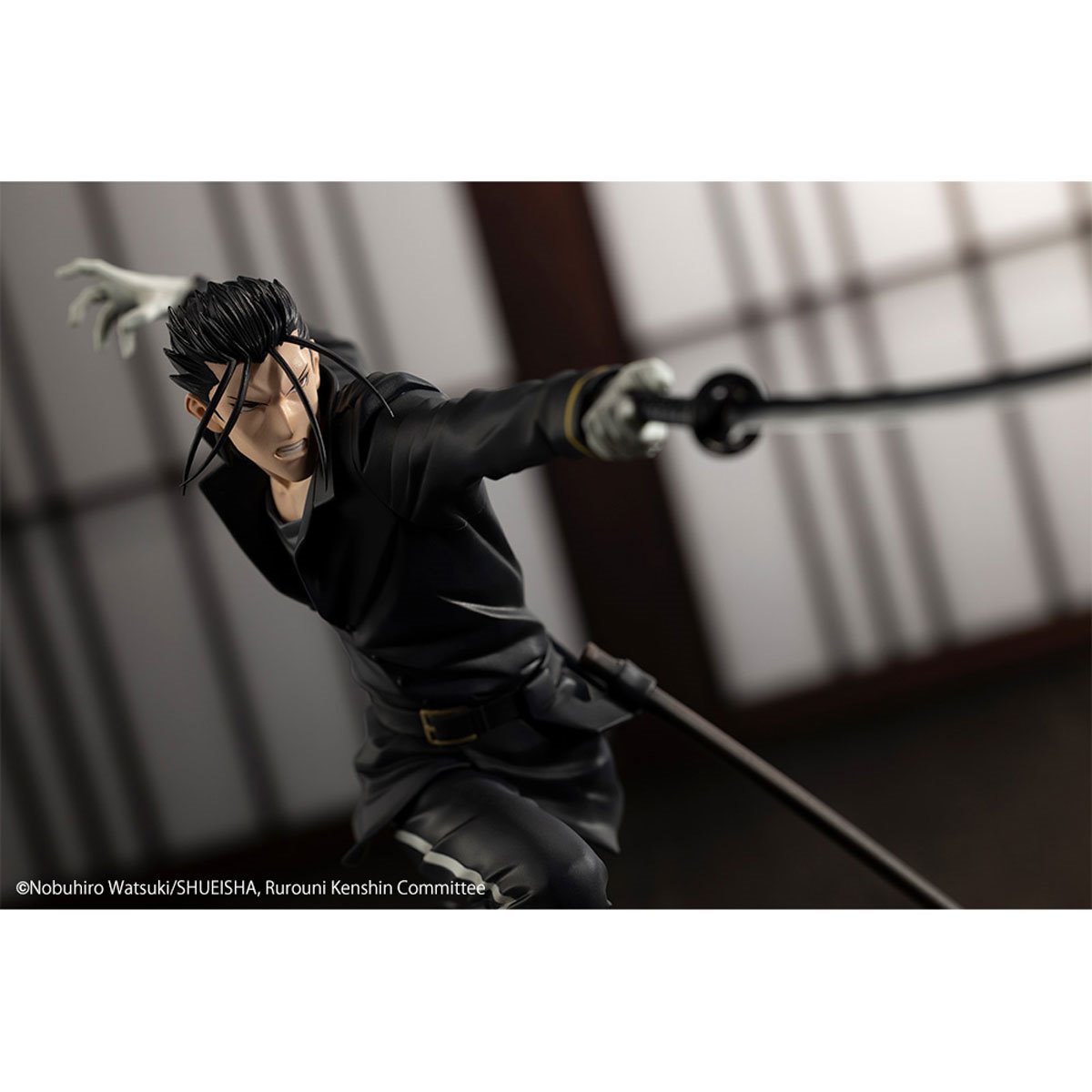Rurouni Kenshin Hajime Saito ARTFX J 1:8 Scale Statue