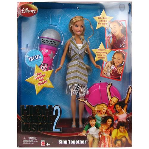 High School Musical 2 Sing Together Sharpay Doll, NM