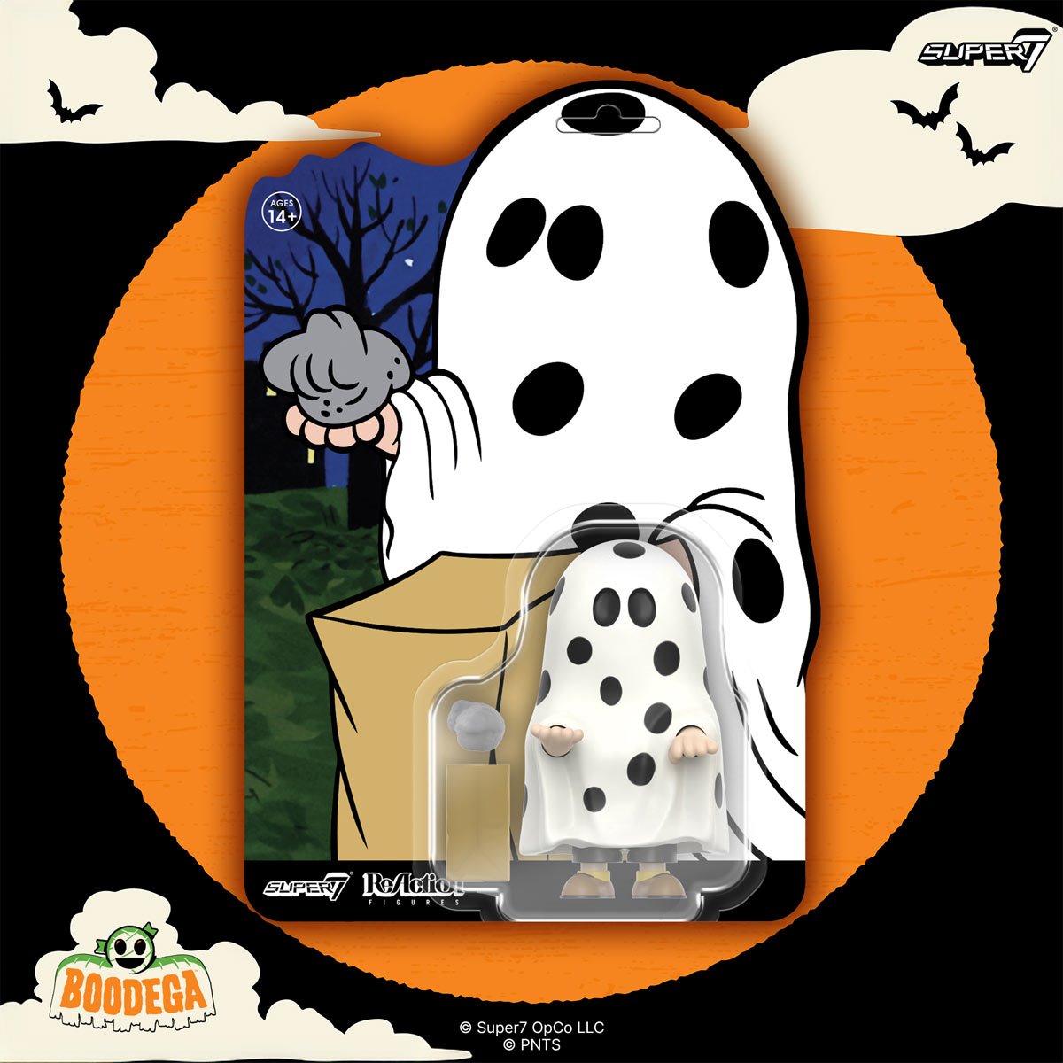 Peanuts Charlie Brown (Ghost Sheet) 3 3/4-Inch ReAction Figure