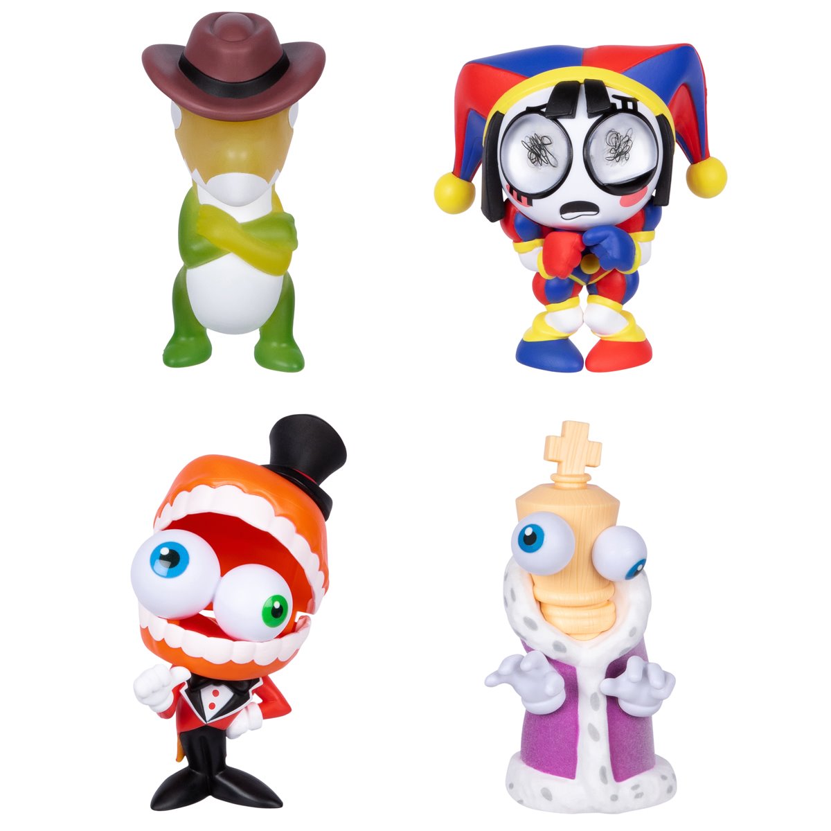 Amazing Digital Circus 4-Inch Vinyl Figure Wave 1 Case of 6