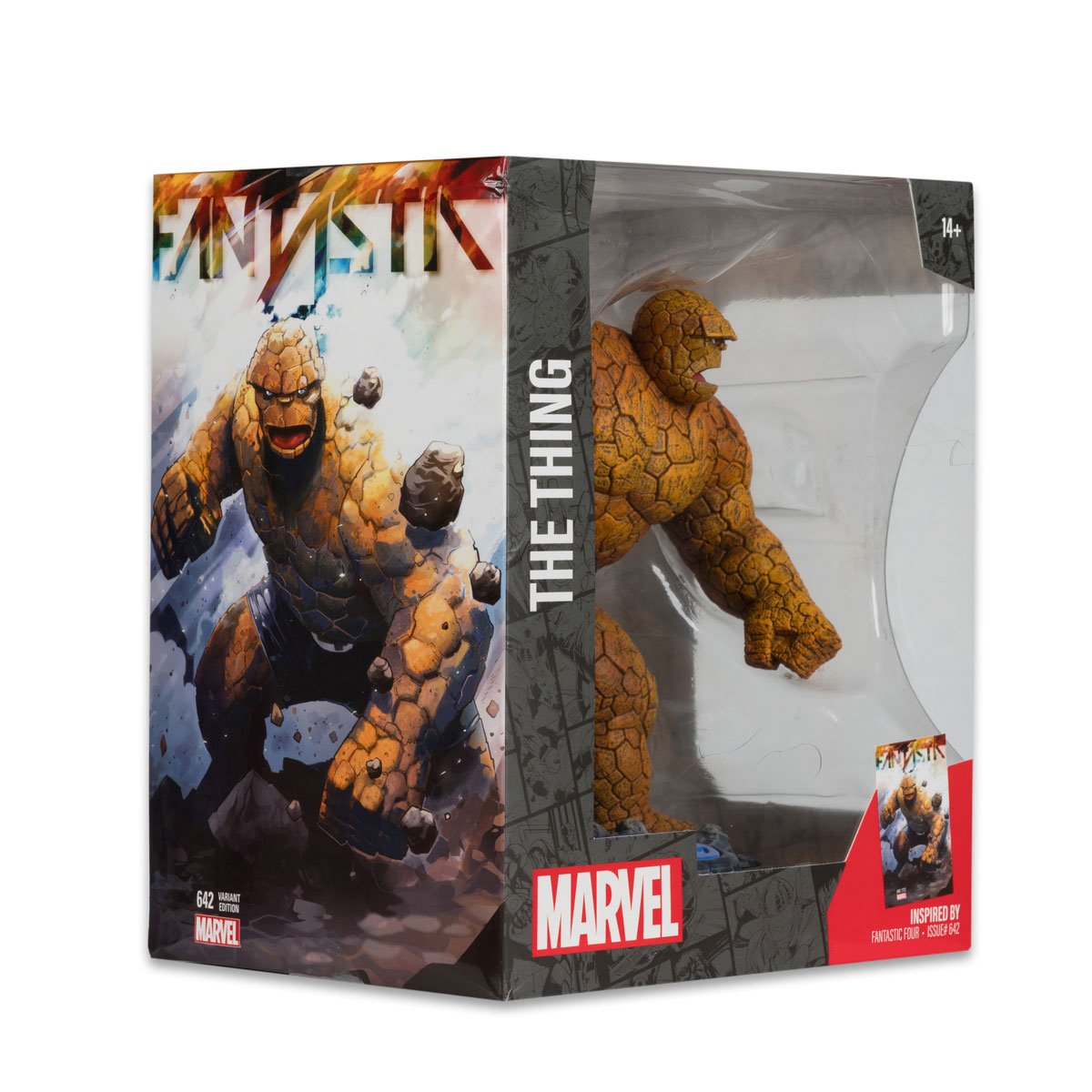 Marvel Wave 4 The Thing Fantastic Four #642 1:10 Scale Posed Figure ...